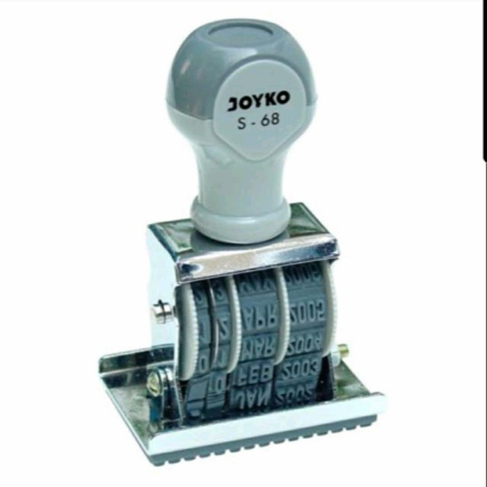 Jual stempel lunas + tanggal date stamp joyko s-68 | Shopee Indonesia