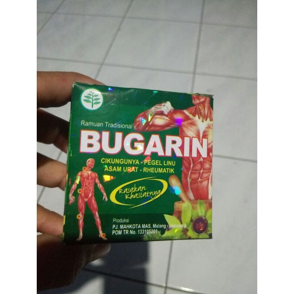 Jual BUGARIN Obat Cikungunya Asam urat (naik) | Shopee Indonesia