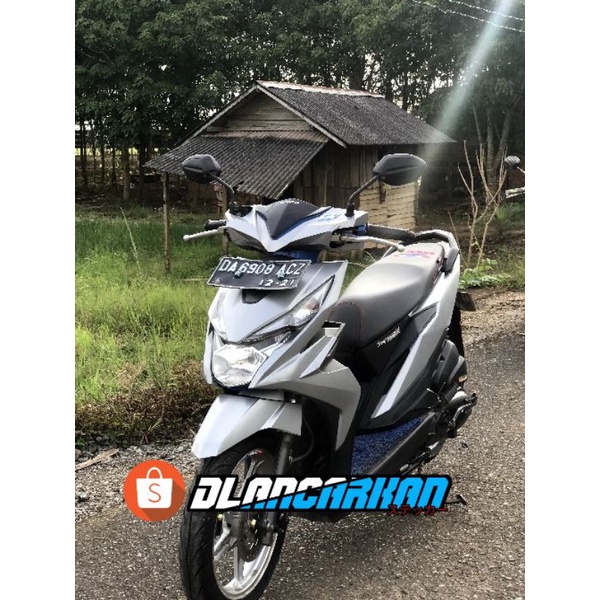 Jual SKOTLET SILVER DOFF 1METER Stiker doff untuk body motor mobil ...