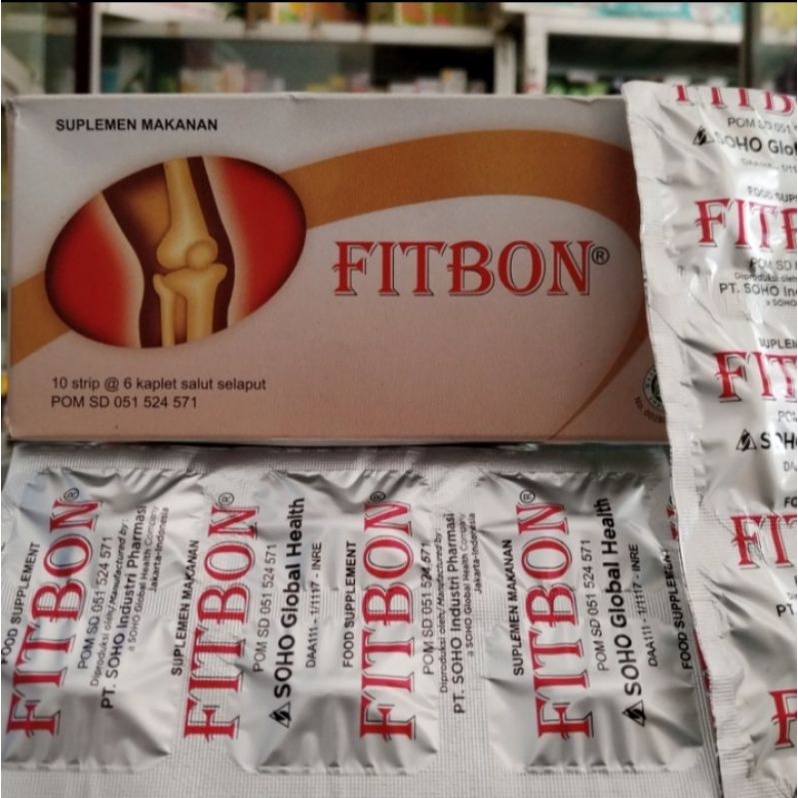 Jual FITBON 1 STRIP @6 KAPLET - ED 08/2024 | Shopee Indonesia