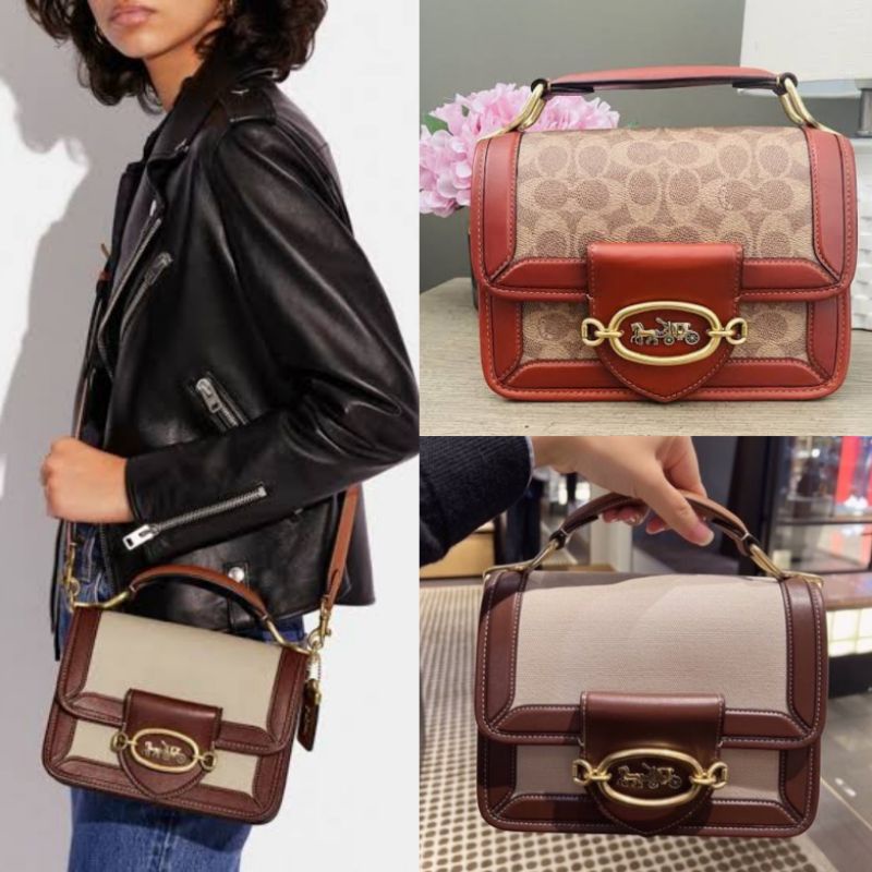 Jual coach hero 22 shoulder bag 100% original tas asli wanita fo ...