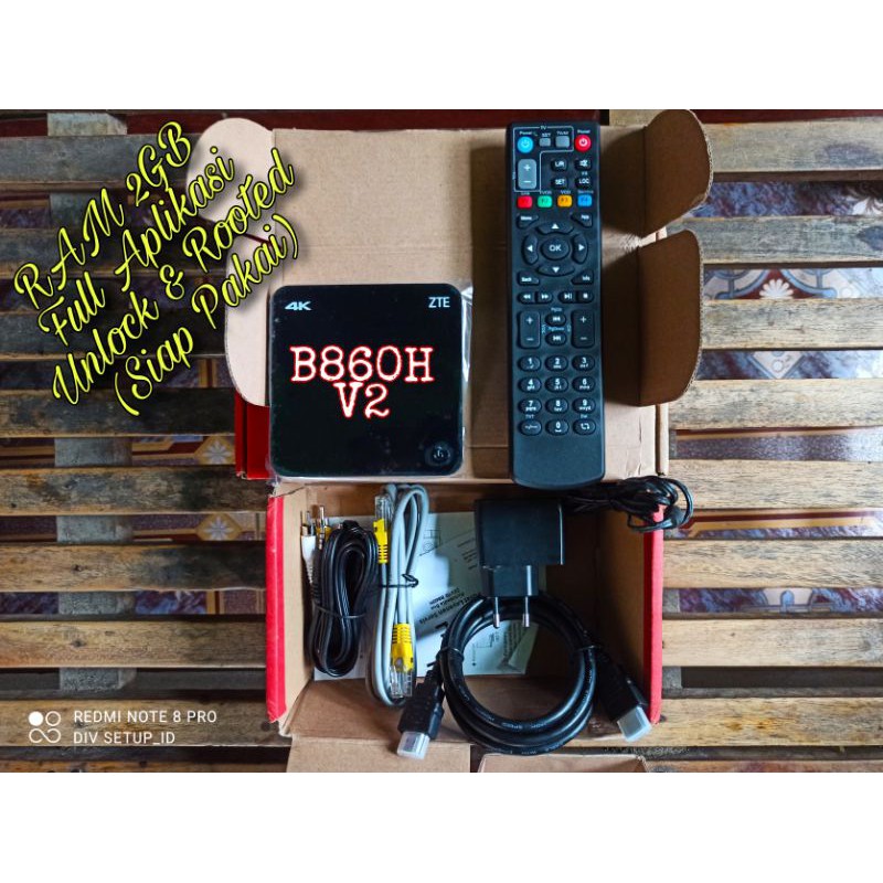 Jual STB Android TV Box ZTE B860H, RAM 2GB, Unlock & Rooted (Full Aplikasi) | Shopee Indonesia