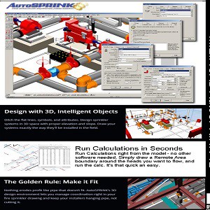 Jual M.E.P.CAD AutoSPRINK 12.0.51 x64 full version Garansi Work ...