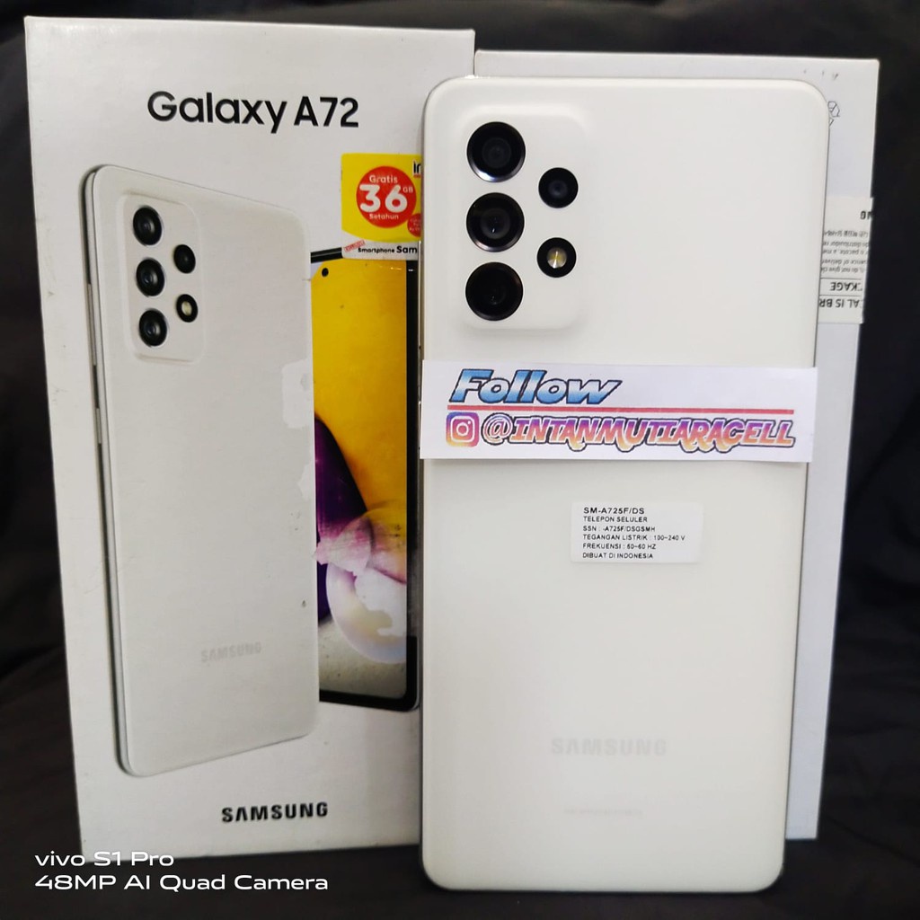 Jual Samsung A72 Ram 8 Rom 256GB (SECOND) | Shopee Indonesia