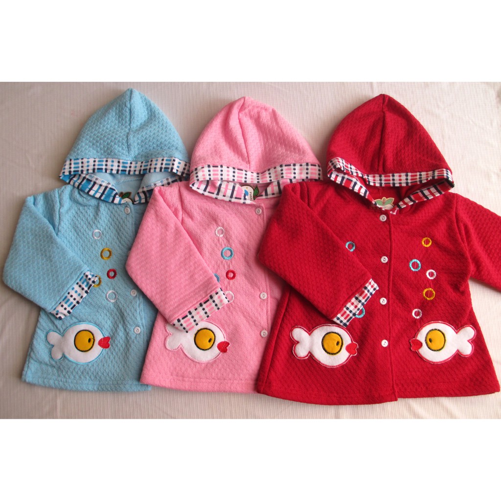 Jual Jaket Anak / Jaket Balita / Jaket Bayi / Jaket Lucu - Kantong Ikan ...