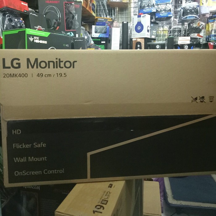 Jual Monitor LG 20MK400 A - B Monitor 20" 20inch LG New | Shopee Indonesia
