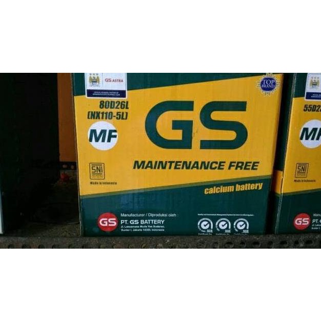 Jual Aki mobil Toyota Kijang Innova Diesel GS astra MF 80D26L / NX110-5L | Shopee Indonesia