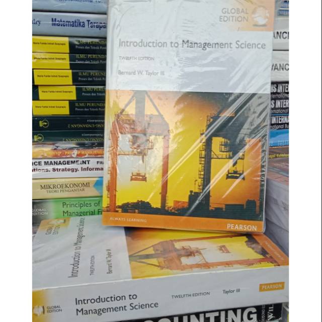 Jual Introduction to Management Science by Bernard W Taylor 12 edition ...