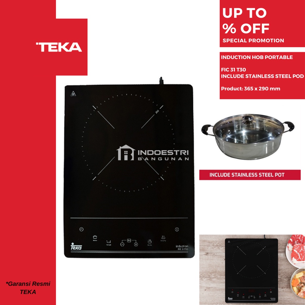 Jual Kompor Listrik Portabel TEKA FIC 31 T30 / Kompor Portable Listrik ...