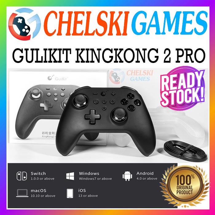 Jual Gulikit Kingkong 2 Pro NS09 Controller Nintendo Switch Android PC ...
