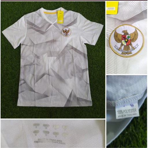 Jual TIMNAS INDONESIA TRAINING PREMATCH JERSEY BAJU BOLA PUTIH 2021/ ...