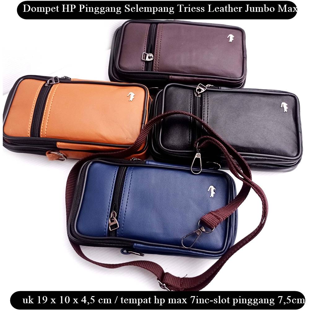 Jual Dompet Kulit Golden HP Tries Pria Jumbo | Shopee Indonesia