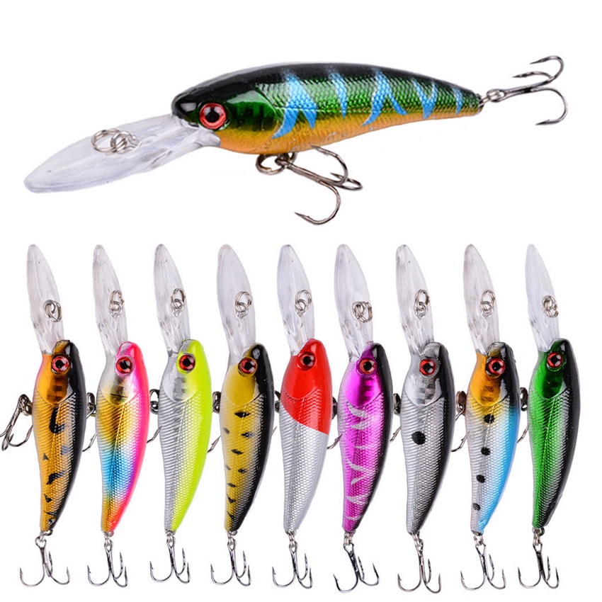 Jual umpan Pancing Minnow 9cm 7,2gr ultralight casting fishing lure ...