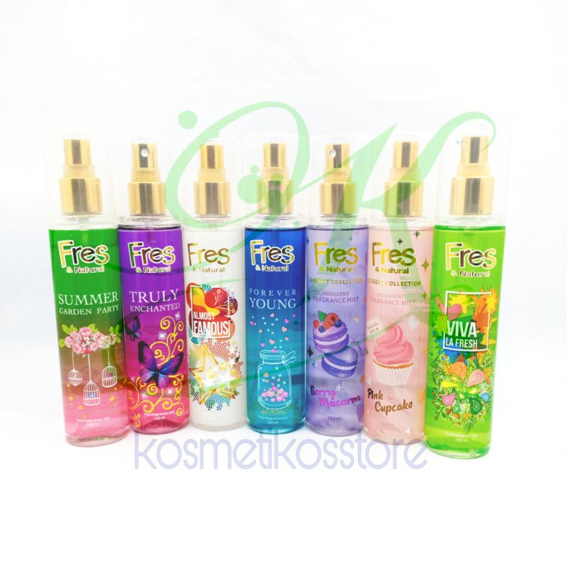 Jual Fres & Natural Fine Fragrance Mist Parfum 100 ml | Shopee Indonesia