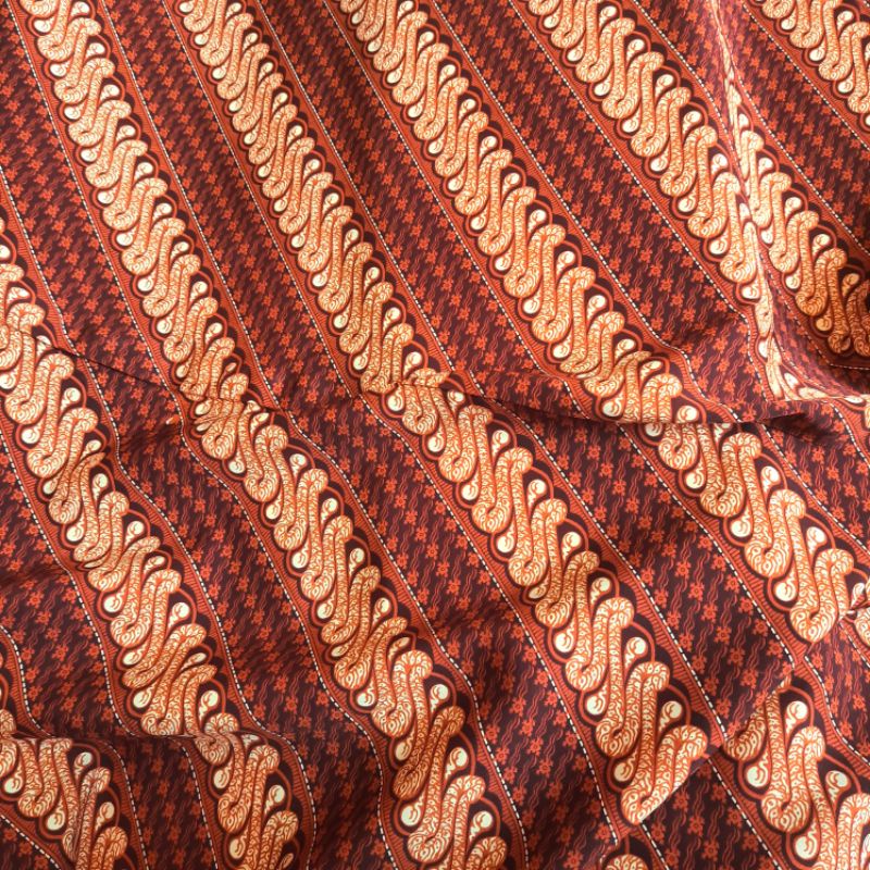 Jual MURAH!! kain batik rejeng bsy merah bata halus hrga per50cm ...