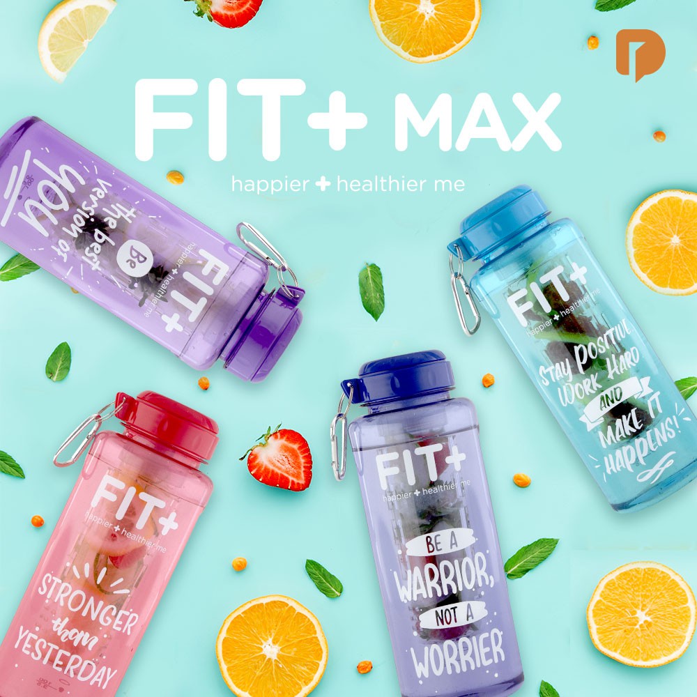 Jual SATUAN FIT + BOTTLE / BOTOL FIT PLUS BOTOL INFUSED WATER SATUAN ...