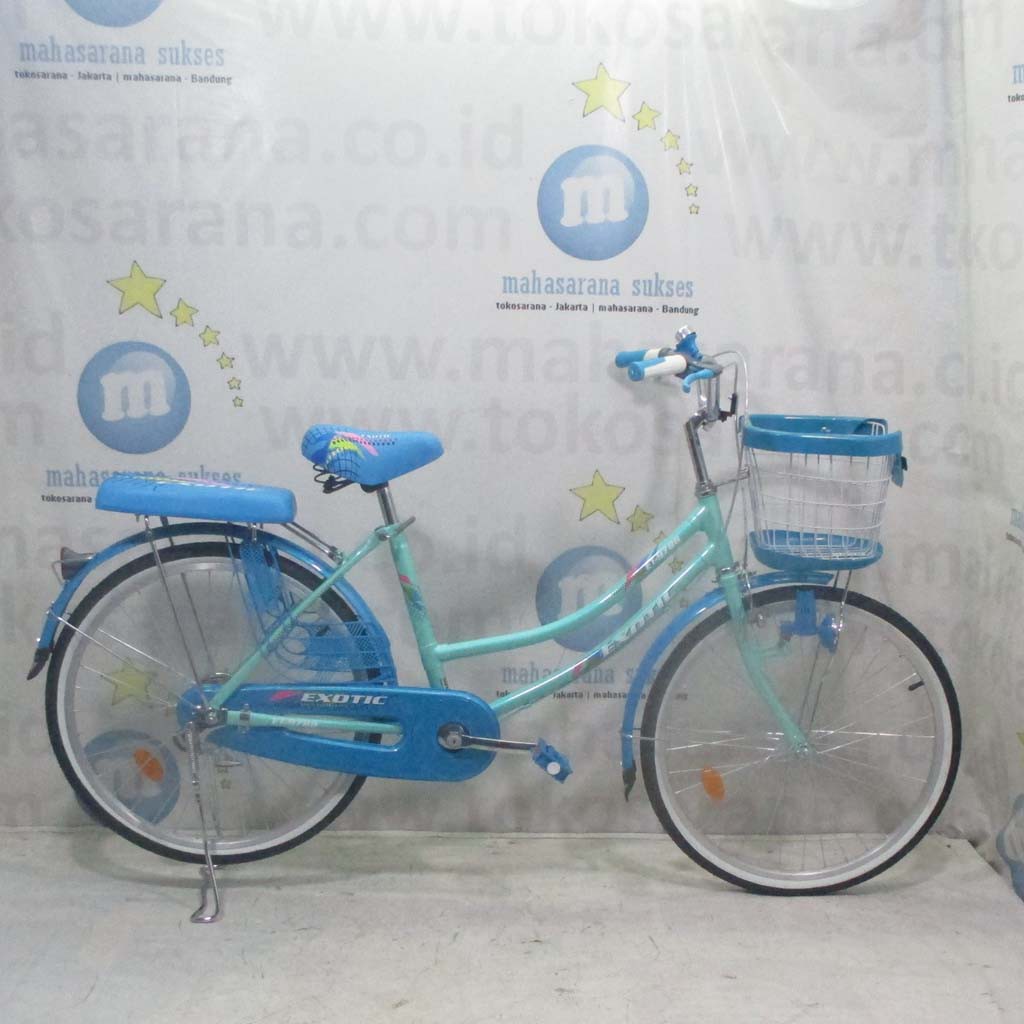 Jual Sepeda Mini Exotic Remaja 24 Inci Low Step Frame City Bike Step ...