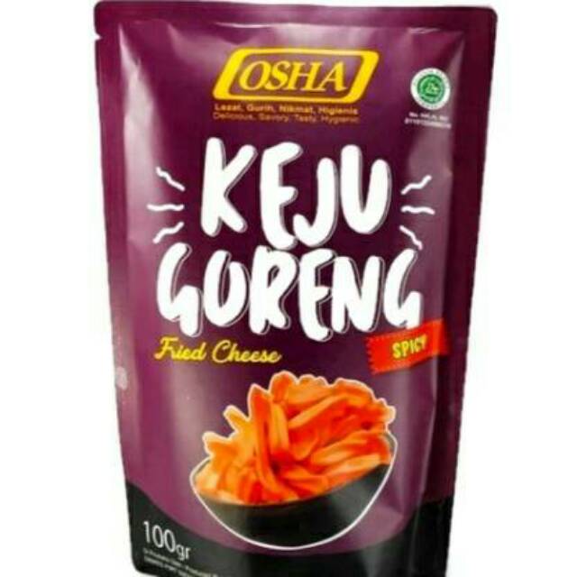Jual Makanan Ringan Snack Keju goreng pedas Osha snack 100gr | Shopee ...