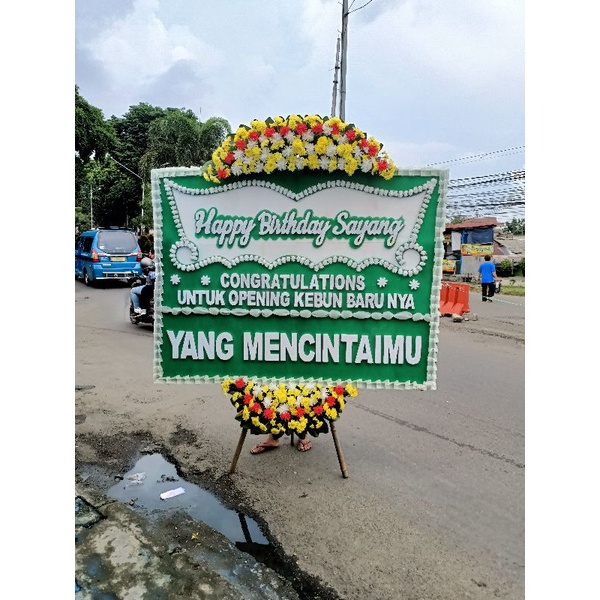 Jual bunga papan happy birthday ukuran 200cm × 150cm | Shopee Indonesia