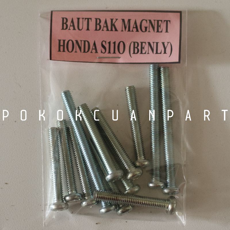 Jual baut bak magnet Honda S110 BENLY | Shopee Indonesia