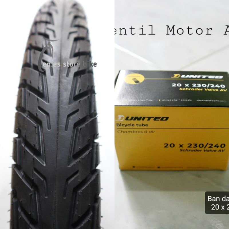 Jual LEBIH HEMAT PAKET BAN LUAR DAN DALAM UKURAN 20 X 2.30 SWALLOW UNTUK SEPEDA BMX DENGAN BAN ...