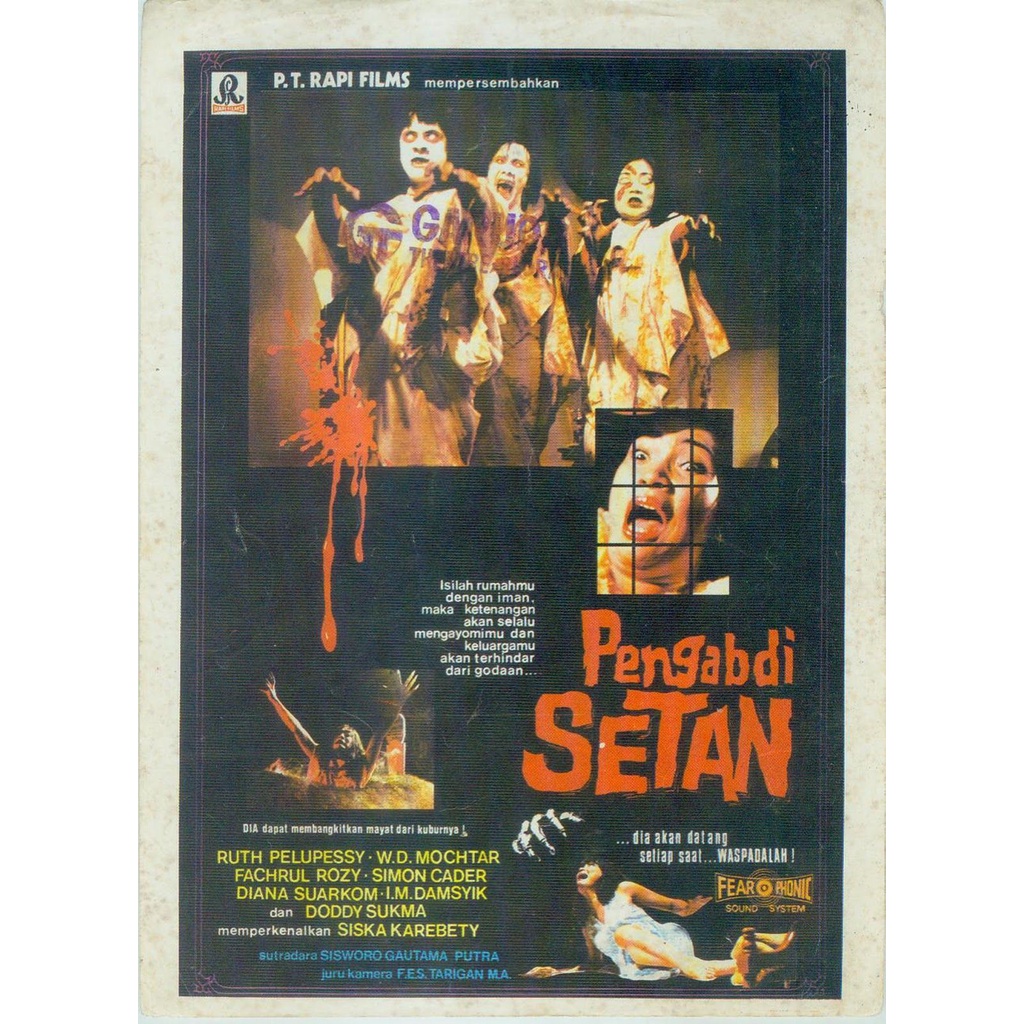 Jual Kaset Film Indonesia Pengabdi Setan (1982) | Shopee Indonesia