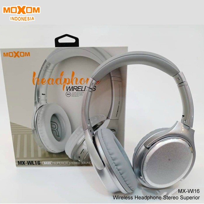 Jual MOXOM Wireless Headphone Bass Superior Stereo Sound MX-WL16 ... Jual MOXOM Wireless Headphone Bass Superior Stereo Sound MX-WL16 ...