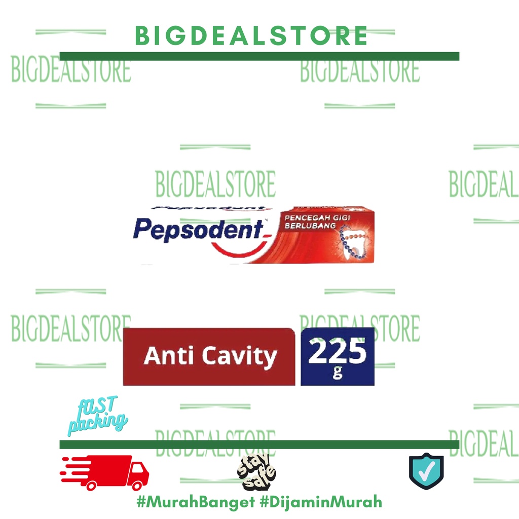 Jual PEPSODENT PENCEGAH GIGI BERLUBANG WHITE 225 GR / PEPSODENT ...