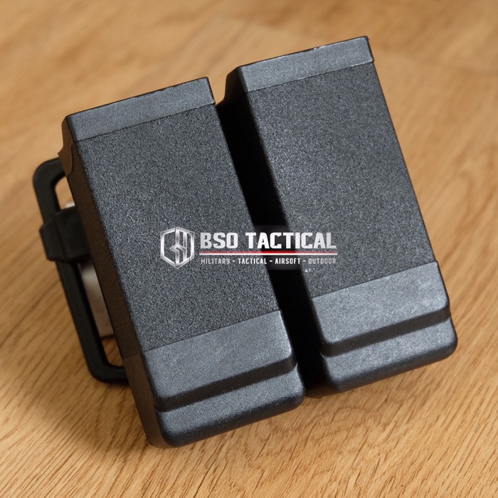 Jual Blackhawk Tactical Cqc Magazine Pouch Double Holster 9mm Ipsc ...