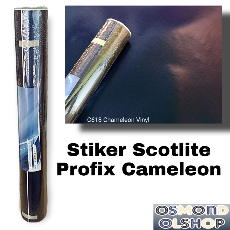 Jual Stiker Scotlite Profix Cameleon Vinyl Matte/Glossy (Per Meter ...