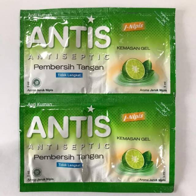 Jual Antis sachet antiseptic gel 10ml | Shopee Indonesia