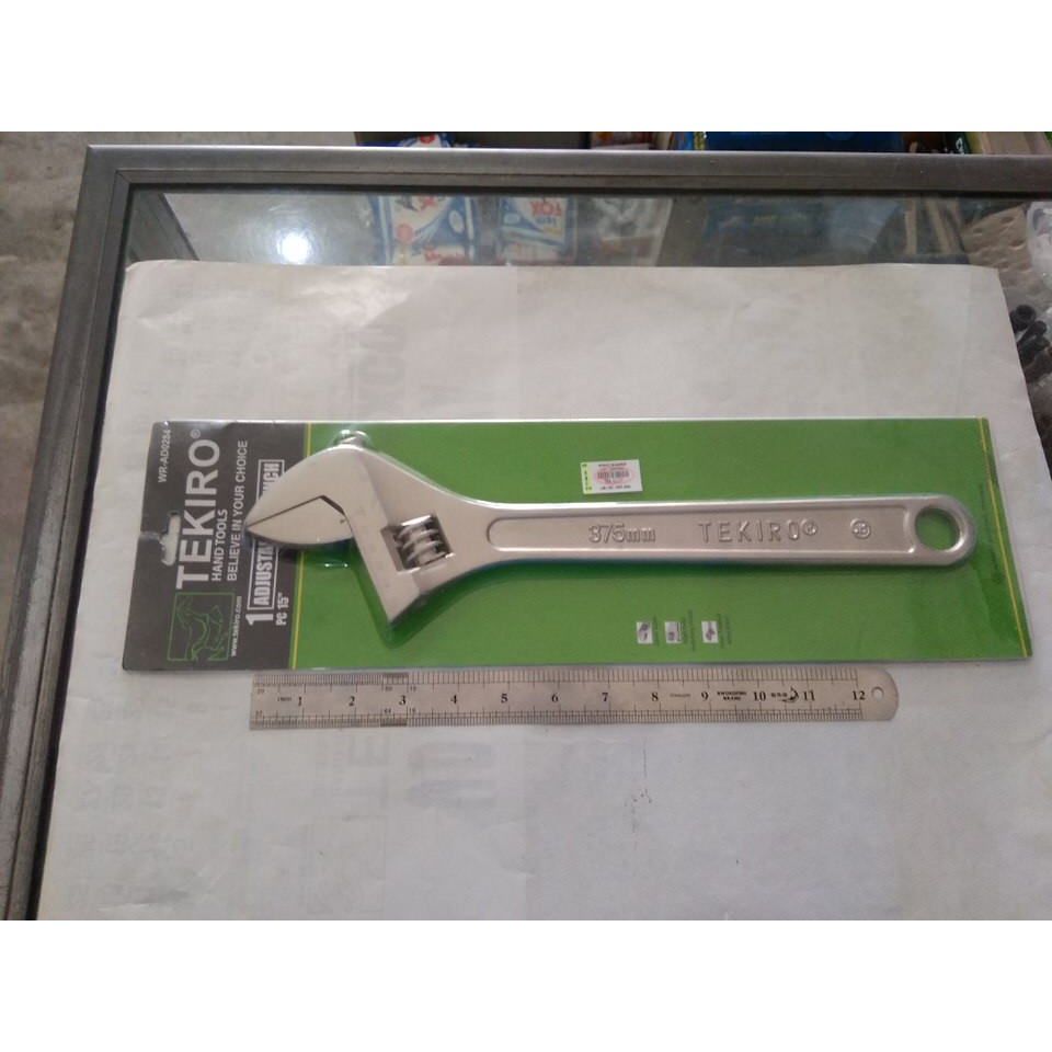 Jual KUNCI INGGRIS 15 in TEKIRO ADJUSTABLE WRENCH 15 INCH TEKIRO WR ...