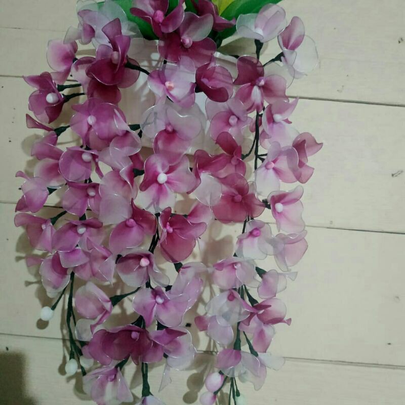 Jual Bunga Hias Gantung Dekoras Dinding Ruangan Pajangan Hiasan Rumah ...