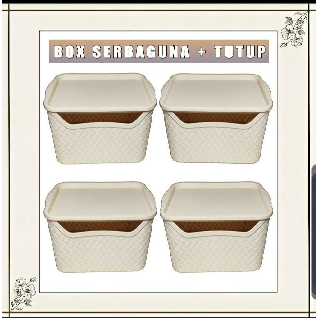 Jual Box Serbaguna + Tutup / Storage Box | Shopee Indonesia