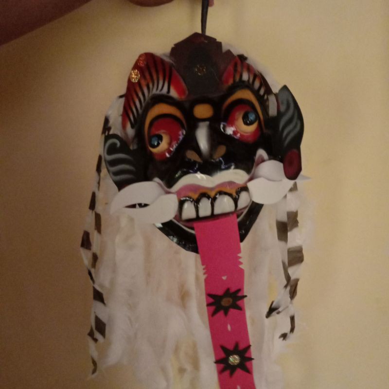 Jual topeng gedruk topeng leak bali buto ijo bagus | Shopee Indonesia