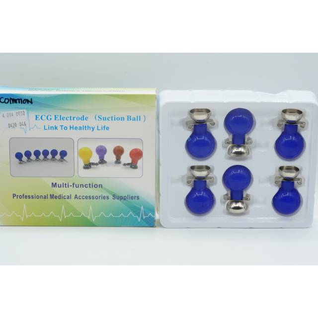 Jual Elektroda Elektroda Balon EKG Common Function Adult ECG Suction ...