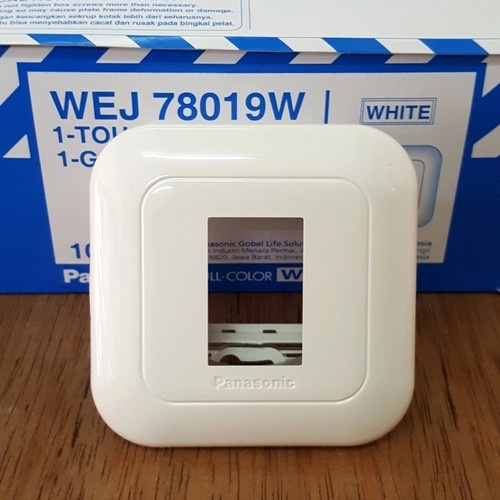 Jual Frame 1 Gang 1 Device - WEJ 78019 W (PANASONIC) | Shopee Indonesia