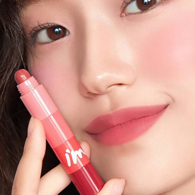 Jual I'm Meme 4in1 Tint Stick Rose on My Lips Im Meme | Shopee Indonesia