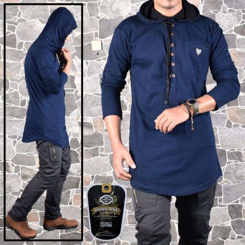Jual koko hoodie combed 24S premium original anwa one qurta pakistan ...