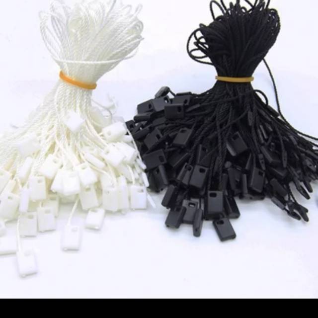 Jual Tali Gantungan Merk Baju / Hang Tag / String Pin Benang Nilon ...