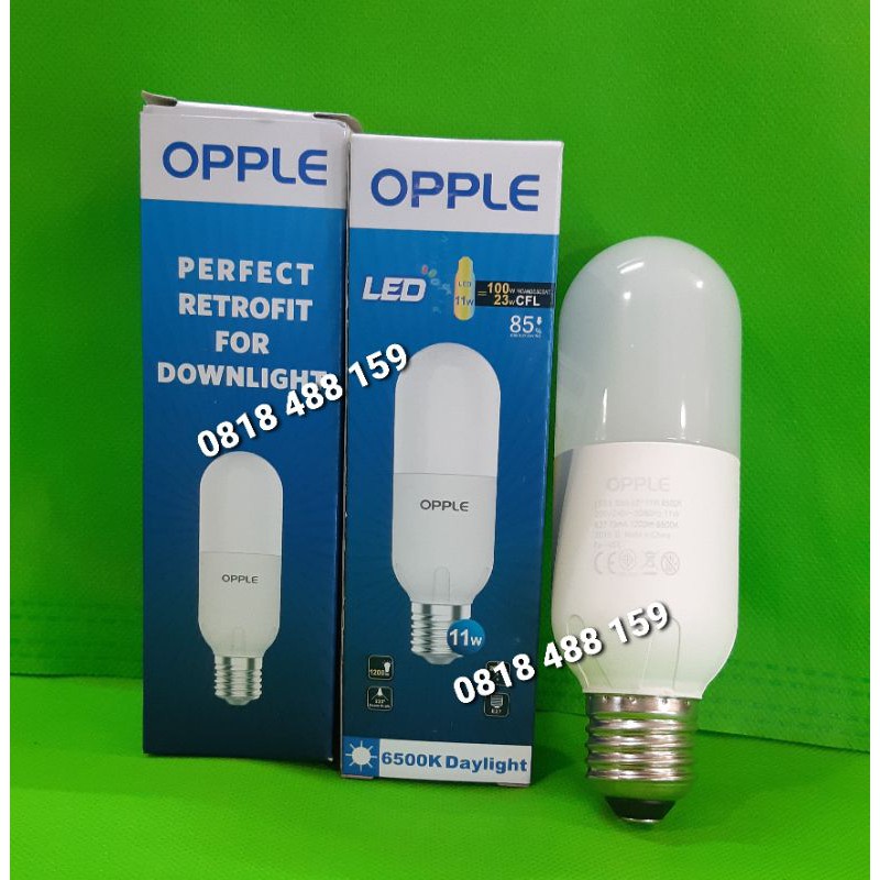 Jual OPPLE LAMPU LED STICK 11W E27 6500K COLDAYLIGHT PUTIH | Shopee ...