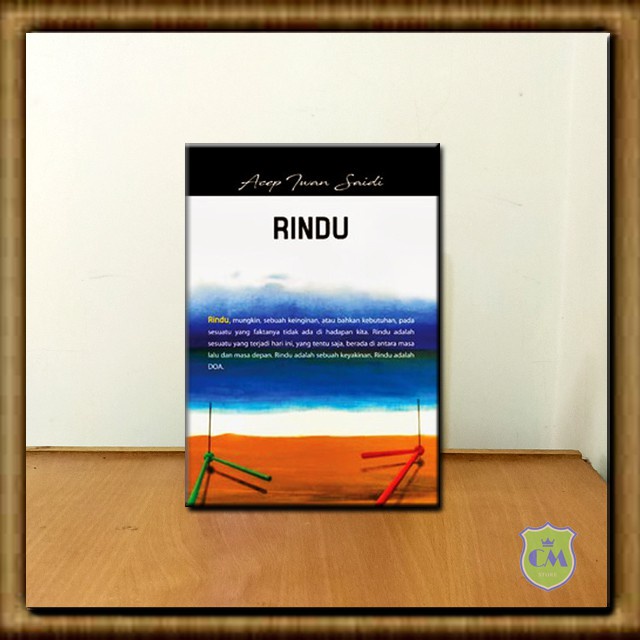 Jual Rindu Buku Berisi Sajak Sajak - Rindu Sebuah Keyakinan dan Rindu ...