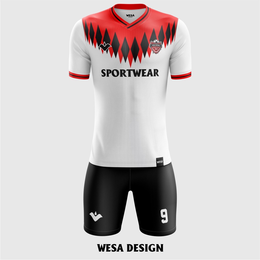 Jual JERSEY FUTSAL / BOLA PRIA BEBAS CUSTOM NAMA DAN LOGO FULL PRINTING ...