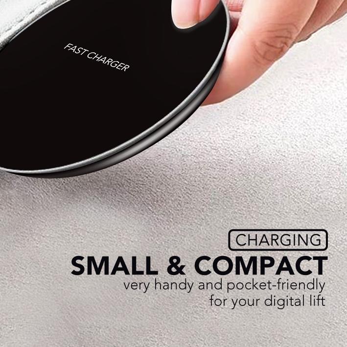 Jual Wireless Fast Charging QI Quick Charger Wireless Charger 10W ...
