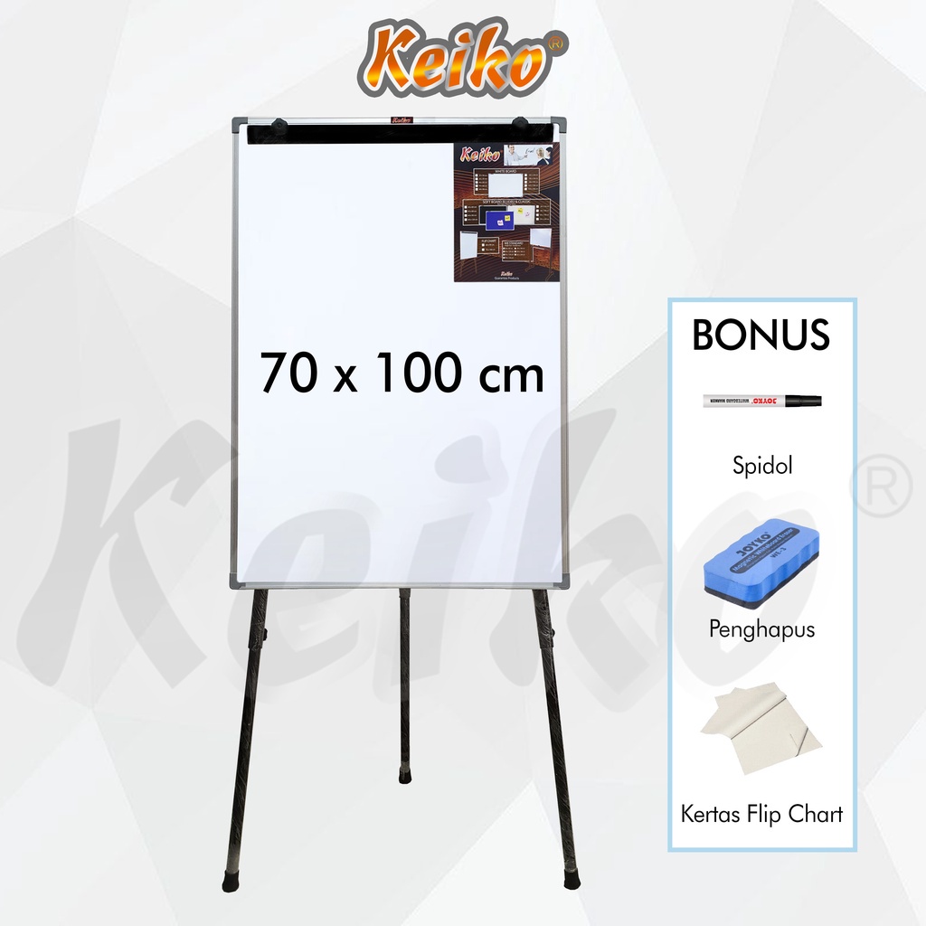 Jual Flip Chart / Flipchart / Papan Presentasi Keiko 70 x 100 cm ...