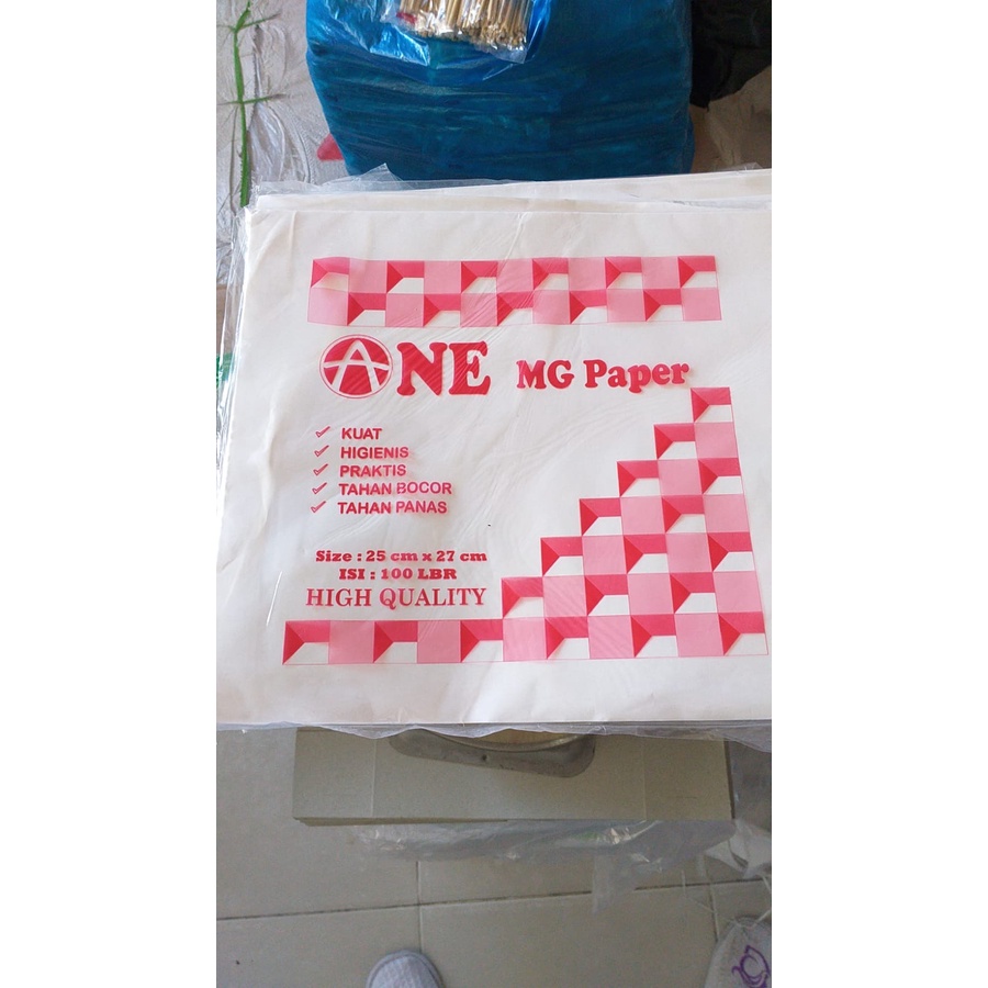 Jual Kertas bungkus nasi putih | Shopee Indonesia