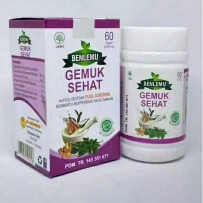 Jual kapsul Gemuk sehat Benlemu | Shopee Indonesia