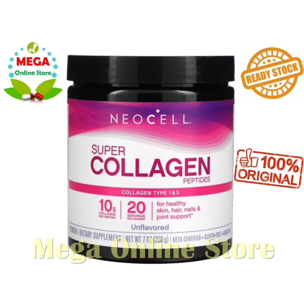 Jual Neocell Collagen Powder Plus with Vit C and Hyaluronic Acid ...