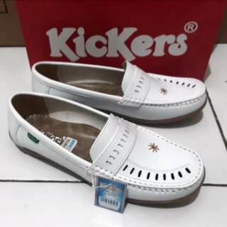 Jual Sepatu by kickers cewek kasual formal slip on selop kerja dinas ...
