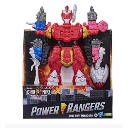 Jual Sale Mainan: Power Rangers Dino Fury 20-Inch Megazord Original ...